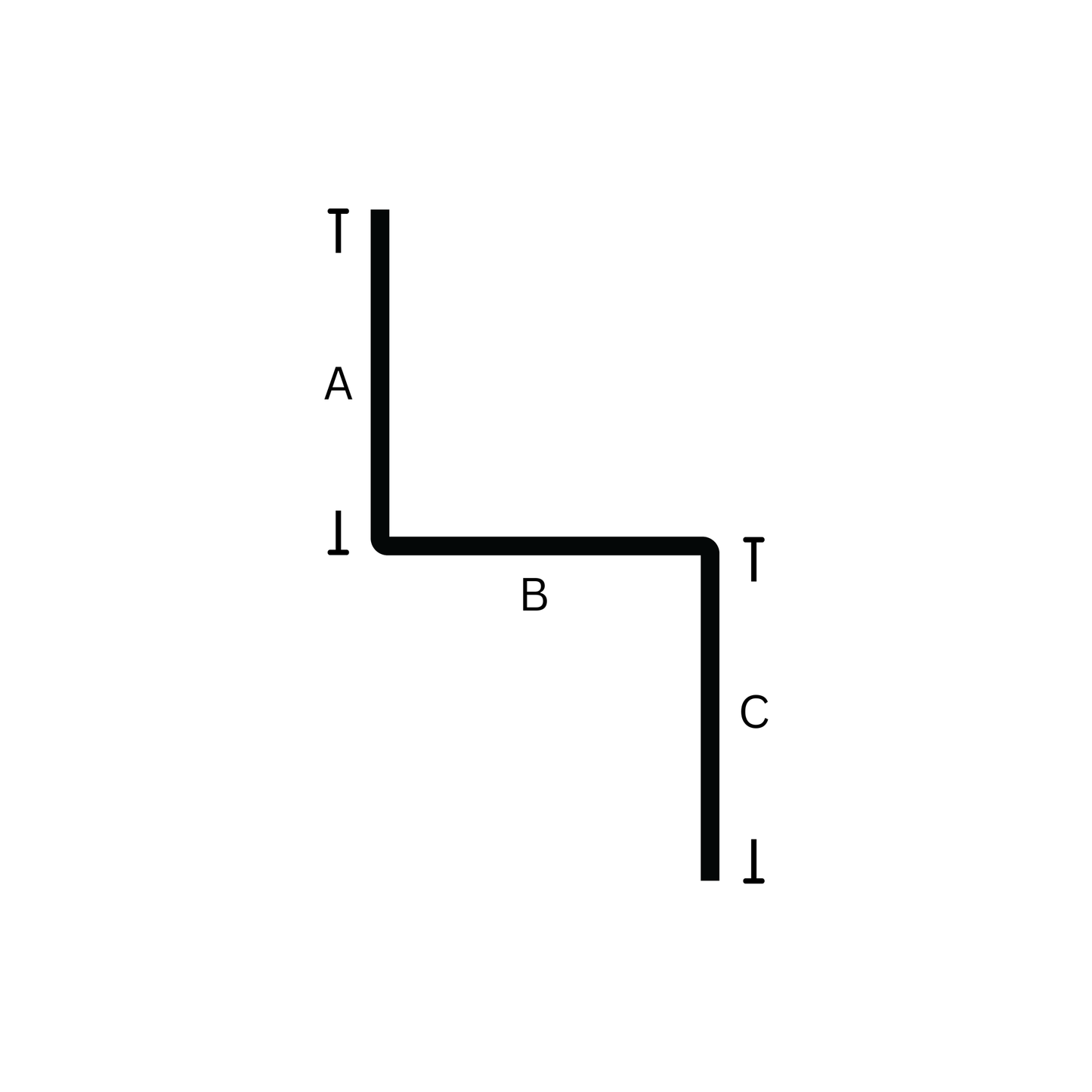 Offset Flashing – Sheet Metal Smith