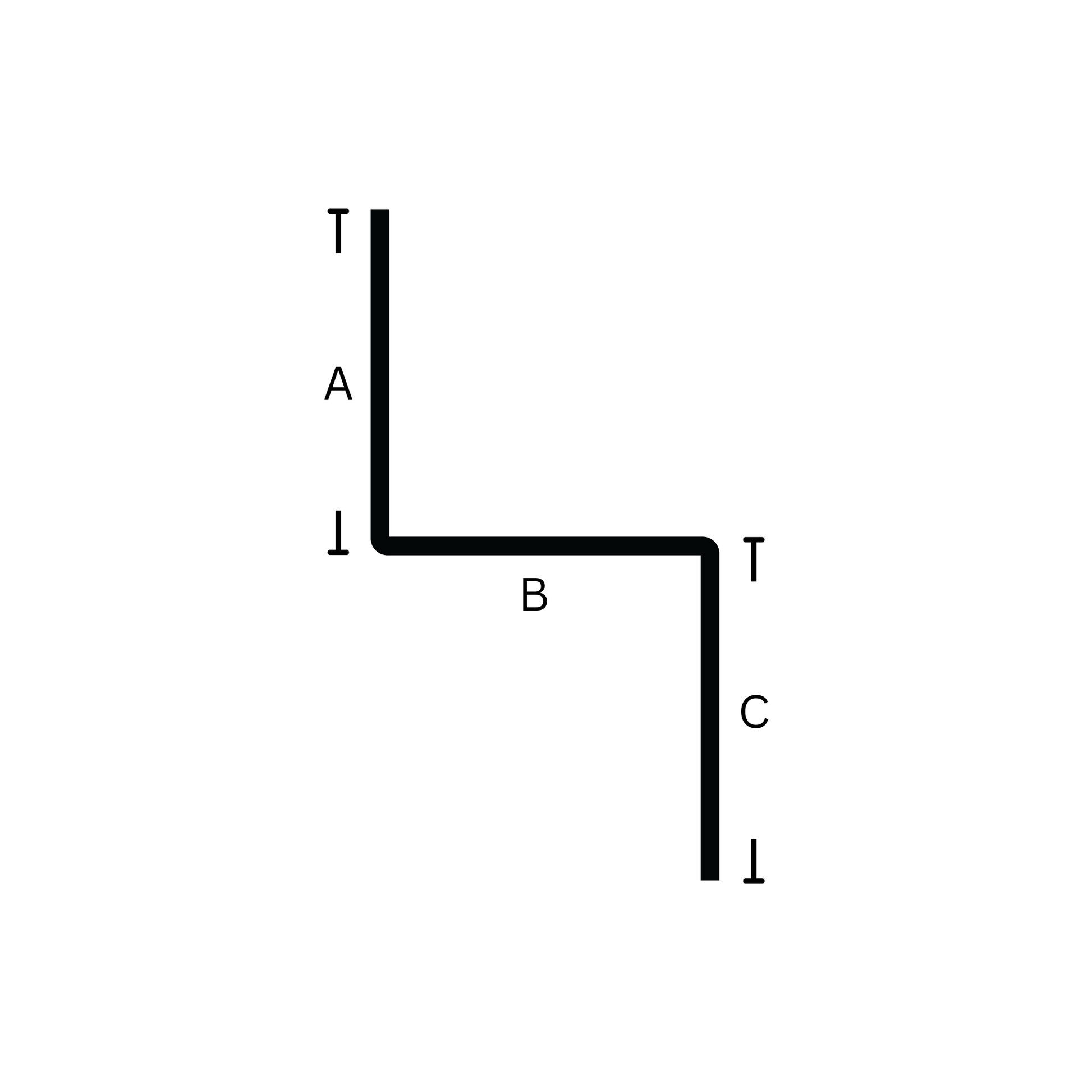 Offset Flashing – Sheet Metal Smith